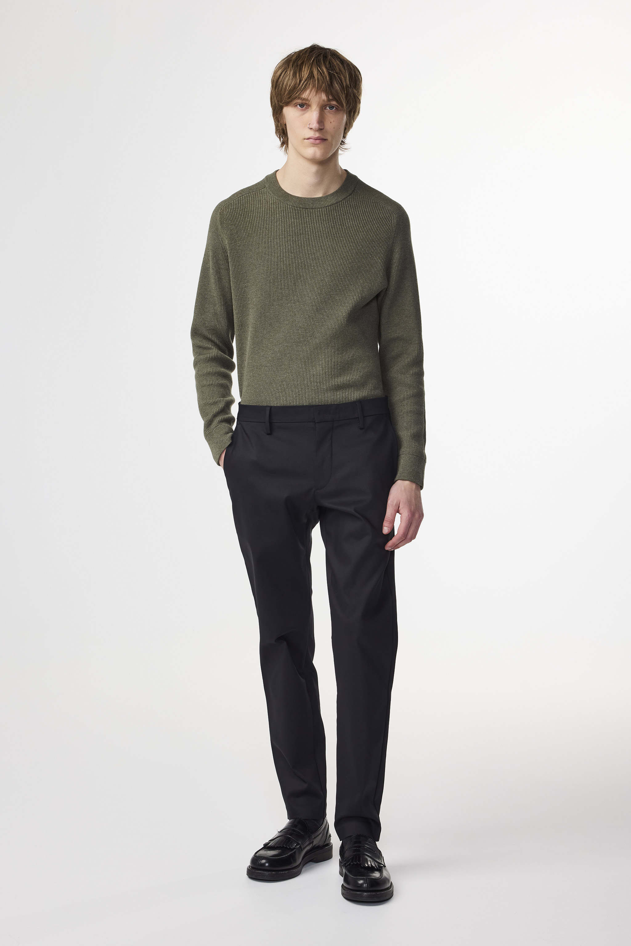 Tate 1710 men's chinos - Navy Blue - Buy online at NN.07®