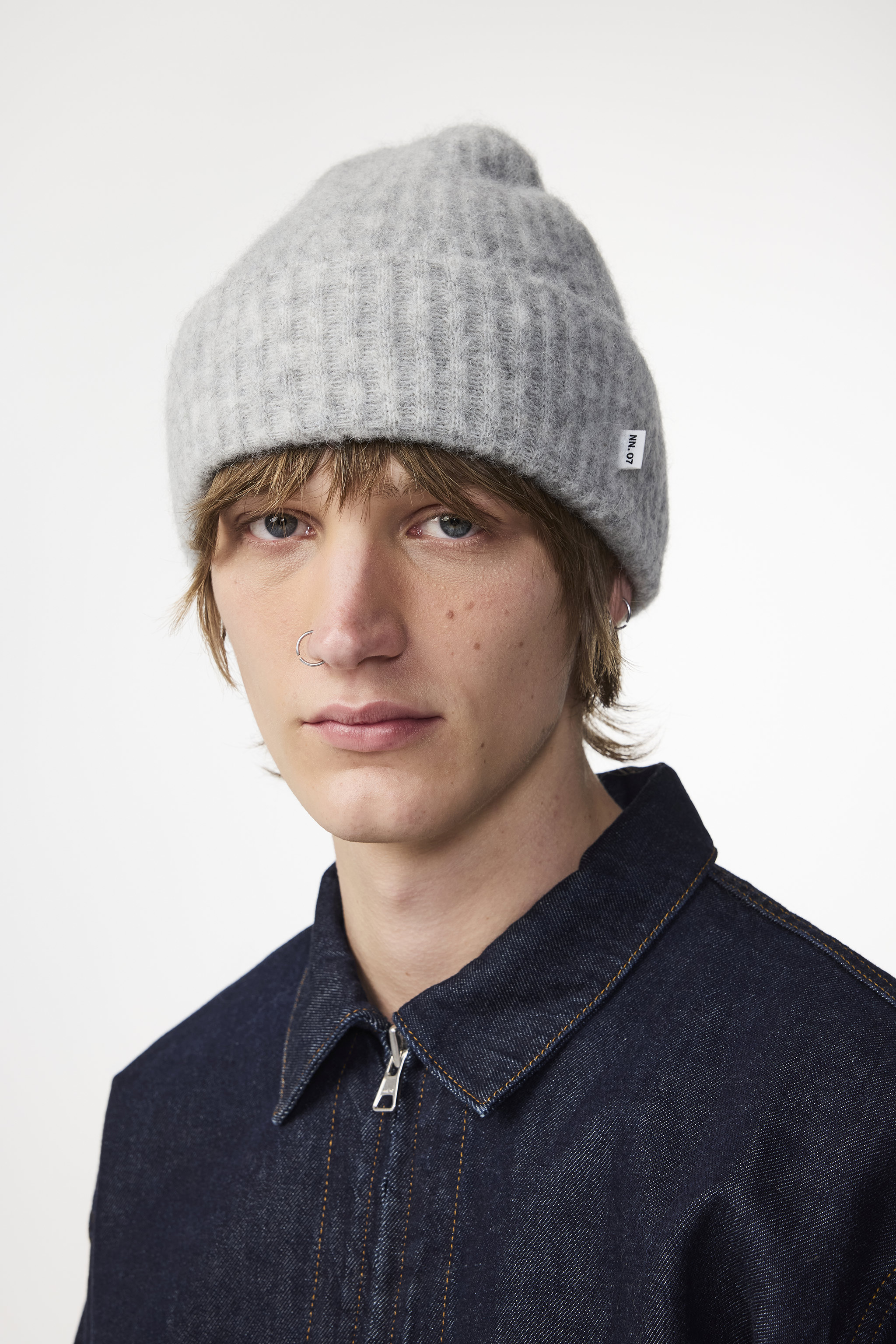 Rib Hat 6651 men's beanie - Sable Grey - Buy online at NN.07®